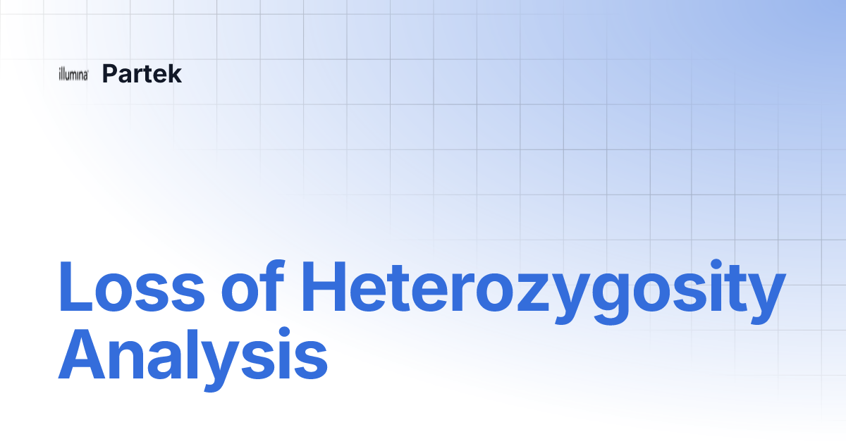 Loss of Heterozygosity Analysis | Partek