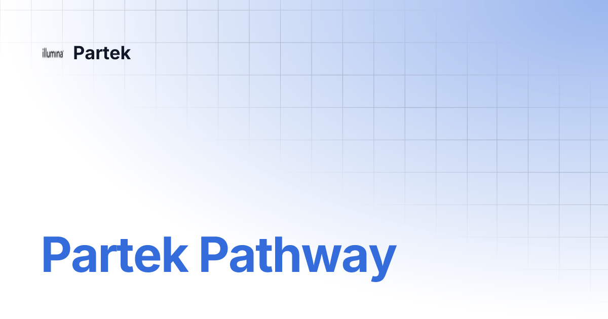 Partek Pathway | Partek
